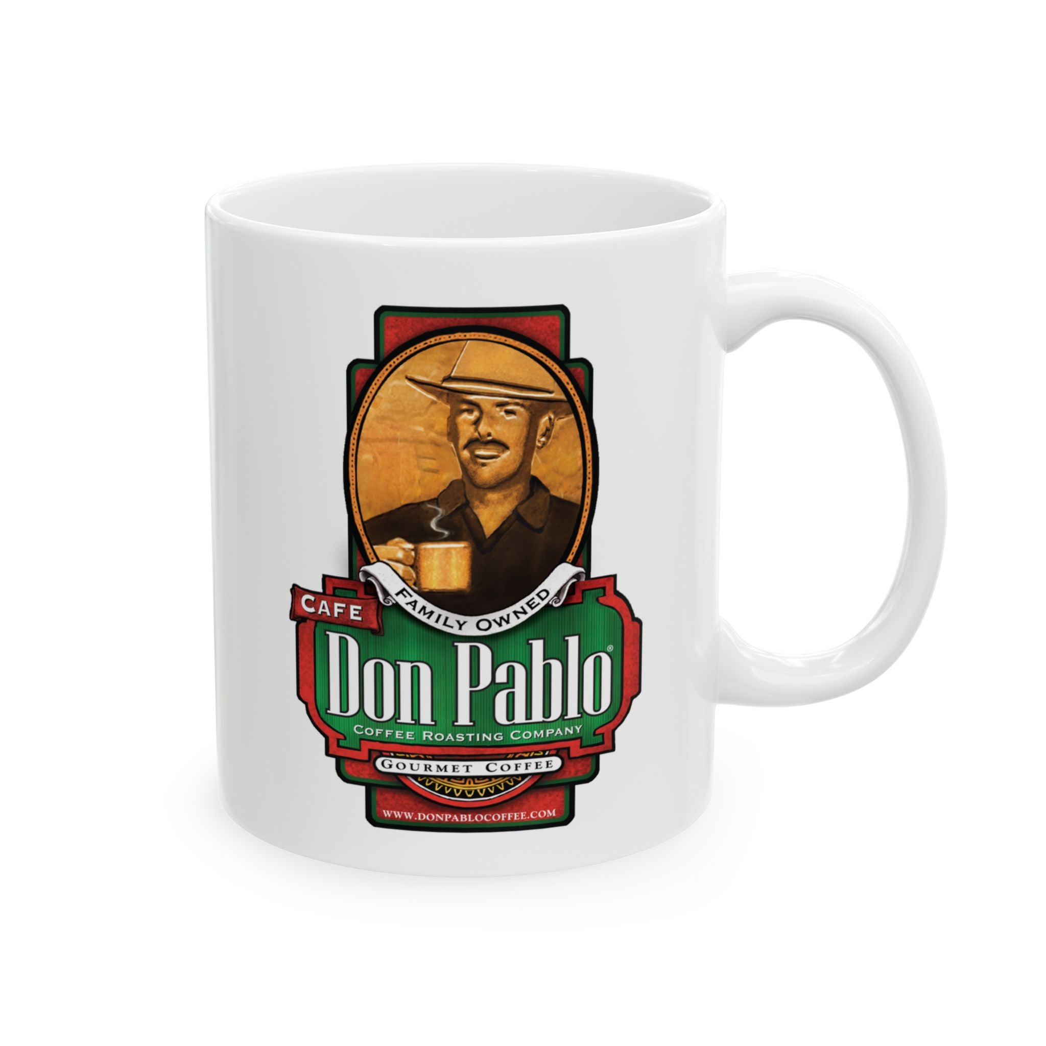 Don Pablo Classic Logo Ceramic Mug – Don Pablo Coffee